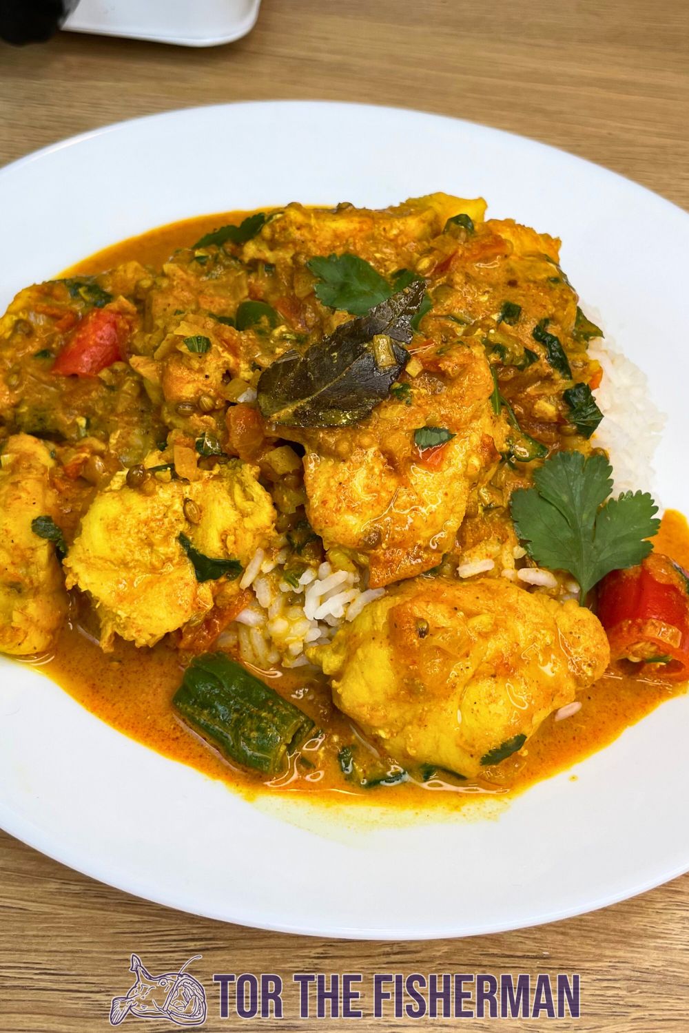 Flavorful Fusion: Monkfish Drenched in Spicy Indian Curry | Tor the ...
