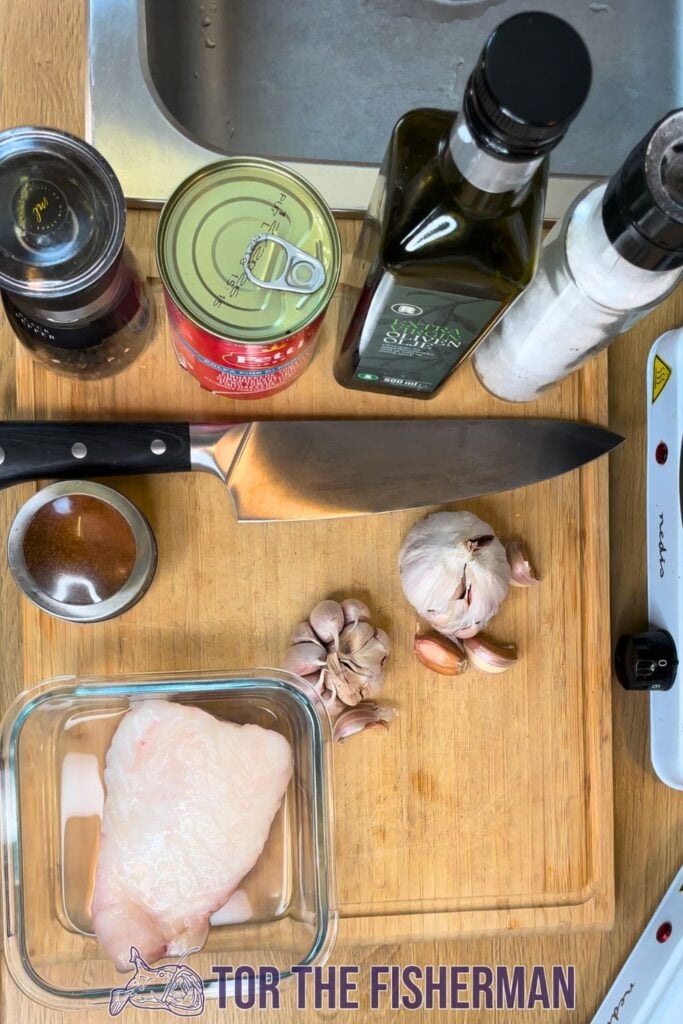 Gourmet Delight: Roasted Monkfish Bathed in Tomato Garlic Bliss | Tor ...