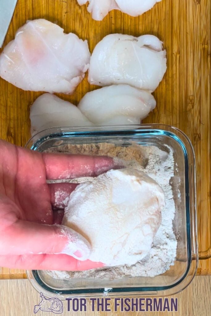 Indulgent Cuisine: Fried Monkfish in Caper Butter Sauce | Tor the Fisherman