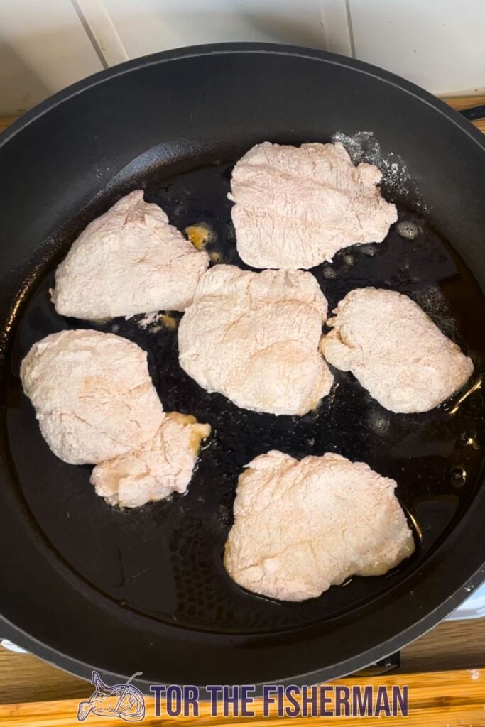 Indulgent Cuisine: Fried Monkfish in Caper Butter Sauce | Tor the Fisherman