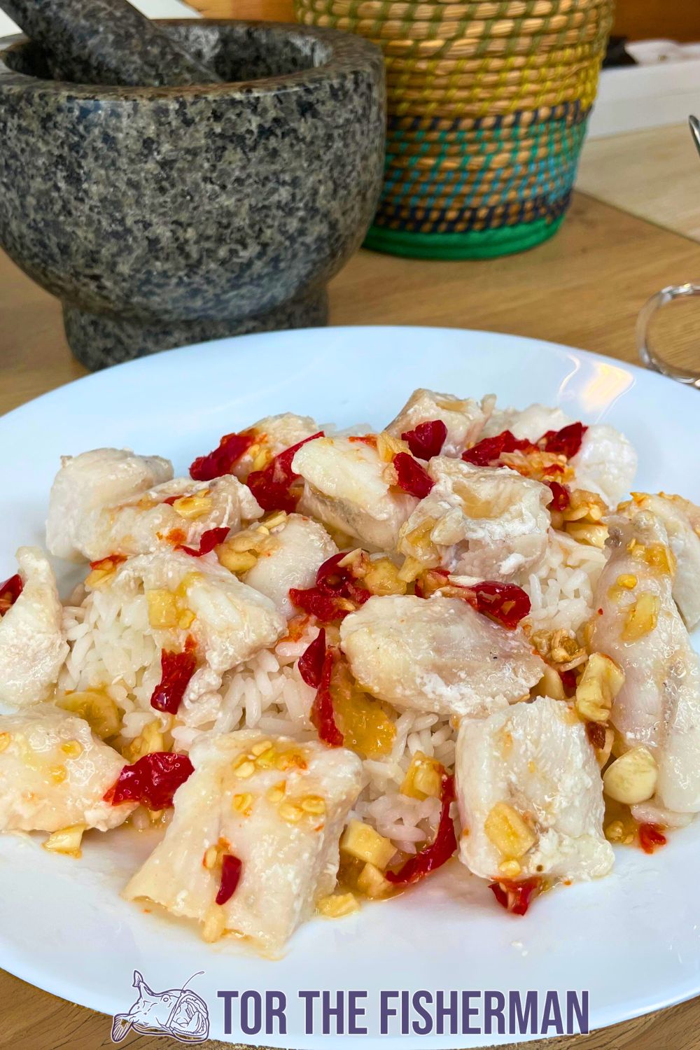 Spicy Thai-Style Fried Monkfish: Prik Nam Pla | Tor the Fisherman