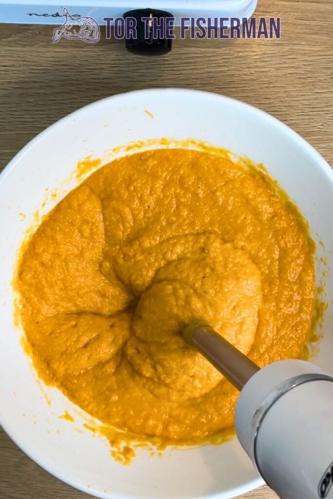 Roasted Monkfish with Creamy Coconut Sweet Potato Purée | Tor the Fisherman