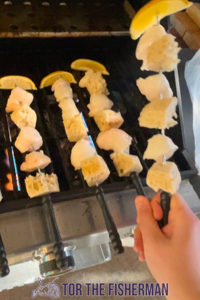 4-Ingredient Monkfish Kebabs: Grilled to Perfection | Tor the Fisherman