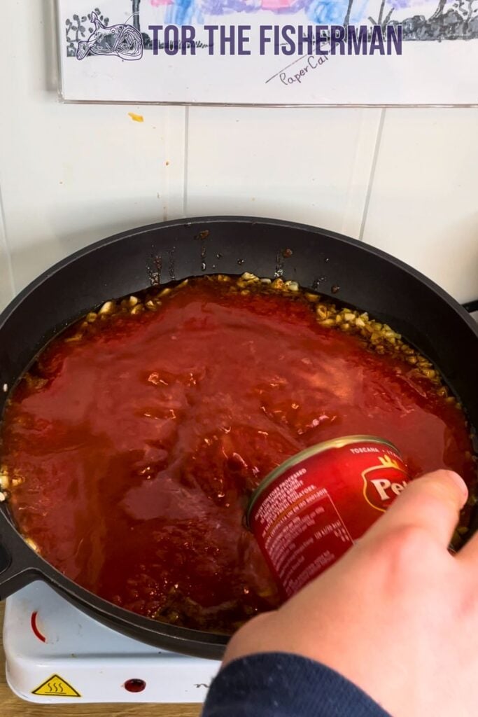 Gourmet Delight: Roasted Monkfish Bathed in Tomato Garlic Bliss | Tor ...