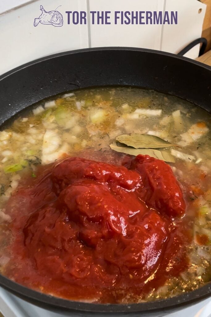 French Delicacy: Lotte à L’Armoricaine Monkfish Stew | Tor the Fisherman